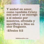 Explicación Efesios 5:2. 'Y andad en amor, como también Cristo nos amó ...
