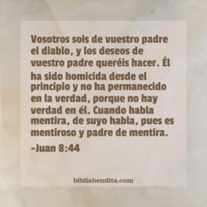 Explicación Juan 8:45. 'Y a mí, porque digo la verdad, no me creéis ...