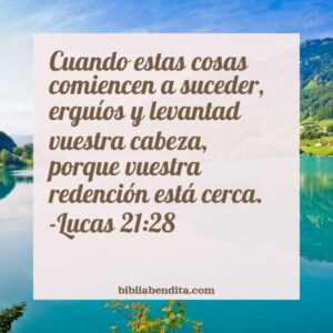 Explicación Lucas 21:28. 'Cuando estas cosas comiencen a suceder ...