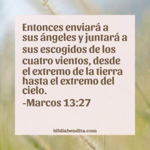 Explicación Marcos 13:27. 'Entonces enviará a sus ángeles y juntará a ...