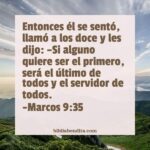 Explicación Marcos 9:35. 'Entonces él se sentó, llamó a los doce y les ...